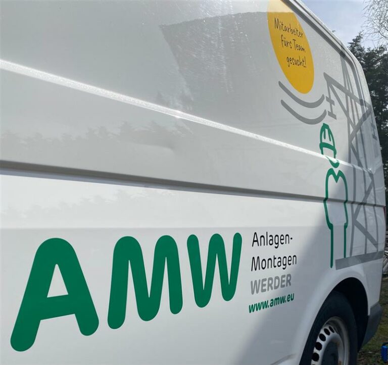 Frühling bei der AMW - Unsere Firmenfahrzeuge jetzt in neuem Design ...