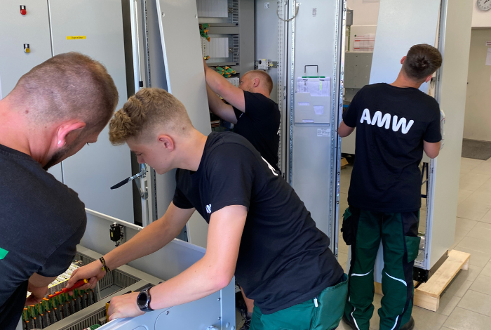 Die AMW begrüßt ihre neuen Auszubildenden 2022 | AMW